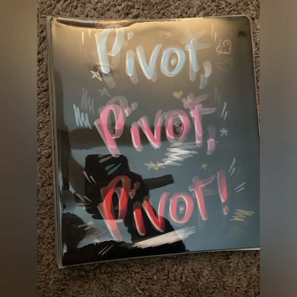 FRIENDS | Office | Pivot Friends Tv Series Portfolio Folder Three Ring ...